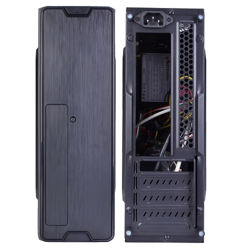 Refurbished and Used Hardware | Logisys CS6801BK 3-Bay Slim mATX/Mini ...