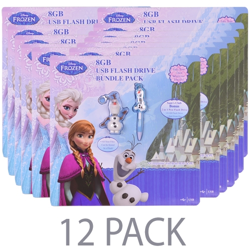 Refurbished and Used Hardware | (12-Pack) Disney Frozen Olaf 8GB USB ...