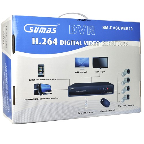 Refurbished and Used Hardware | Sumas 4-Channel Standalone Network DVR ...